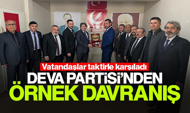Deva Partisi'nden örnek davranış - SİYASET - Ayrıntı Gazetesi Deva Partisi'nden örnek davranış - SİYASET - Ayrıntı Gazetesi